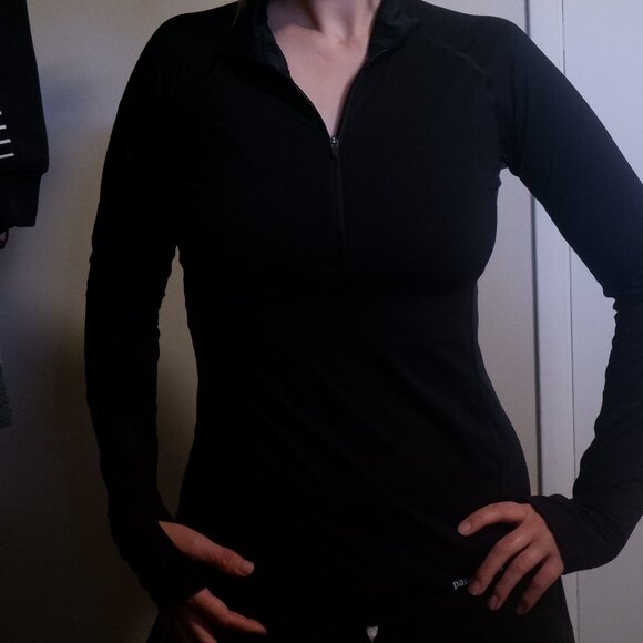 Patagonia | Tops | Patagonia Capilene Pullover Halfzip Base Layer ...
